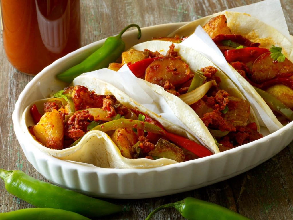 Chorizo and Potato Pepper Picadillo | Cacique® Inc.