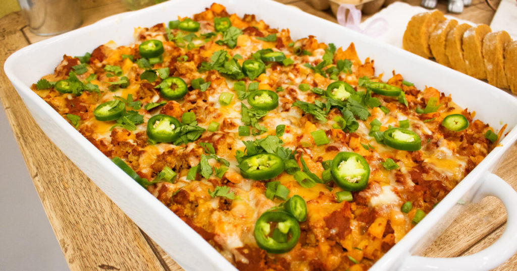 Enchilada Breakfast Casserole Cacique® Inc