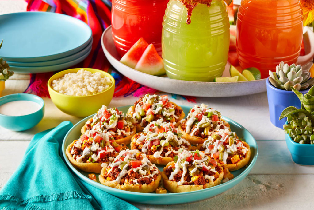 Grilled Corn Chorizo Sopes with Queso Fresco | Cacique® Inc.