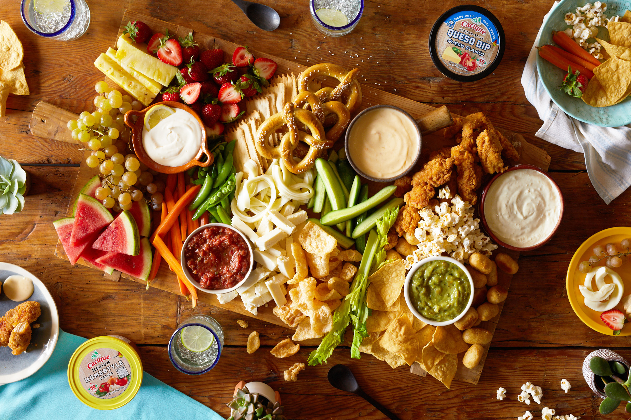 Summer Snacking Board | Cacique® Inc.
