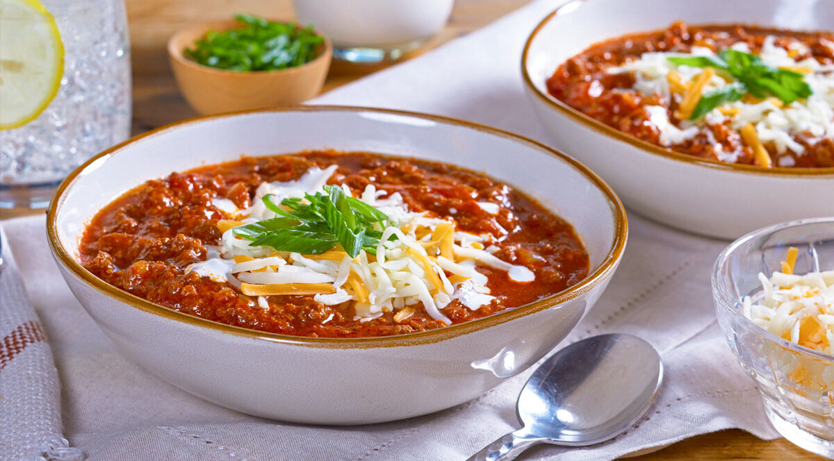 SABROSO TEXAN CHORIZO CHILI | Cacique® Foods